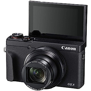 Canon PowerShot G5 X Mark II Digital Camera w/ 1 Inch Sensor, Wi-Fi & NFC Enabled, Black (International Model)