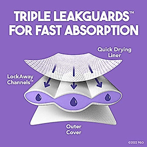 Luvs Pro Level Leak Protection Diapers Size 1 294 Count Economy Pack, Packaging May Vary