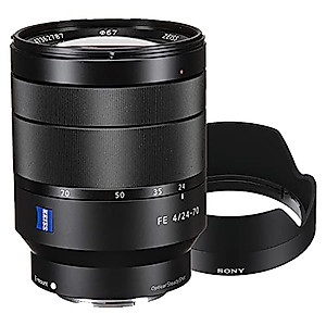 Sony Alpha a7 III Mirrorless Digital Camera with 24-70mm Lens + Shot-Gun Microphone + LED Always on Light+ 64GB Extreme Speed Card, Gripod, Case, and More (26pc Video Bundle)