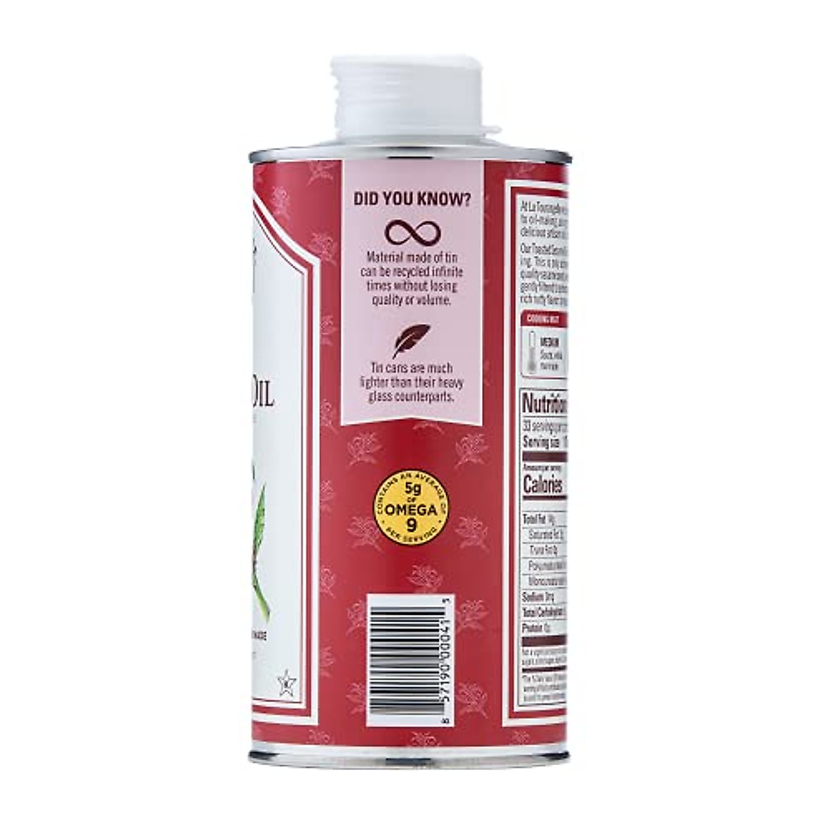 La Tourangelle, Toasted Sesame Oil, Great for Cooking, Add to Noodles, Stir-Fry, Vegetables, Vinaigrettes, and Marinades, 16.9 Fl Oz