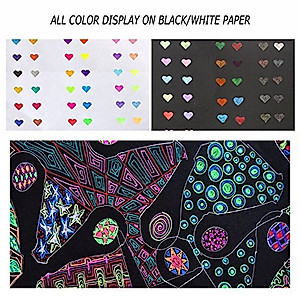 WITERY Gel Pens Set for Adult Coloring Books – Premium Ink Medium Tip Marker set Includes 48 Quantity Artist Quality Coloring Pens: 12 Glitters, 12 Metallic, 12 Pastels, 12 Highlighters