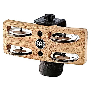 Meinl Percussion PHTA Professional Heel Tambourine with Adjustable Mount, inch