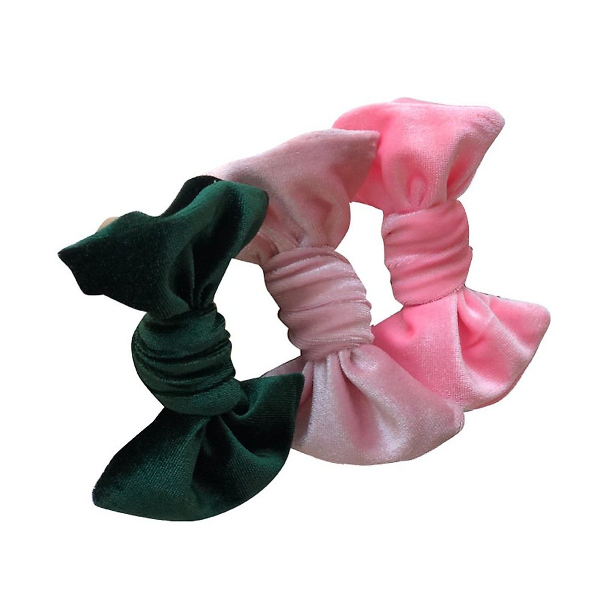 Song Qing Baby Girl Bows Nylon Headbands Elastics Hairbands for Baby Girls Newborn Infant Toddlers Kids