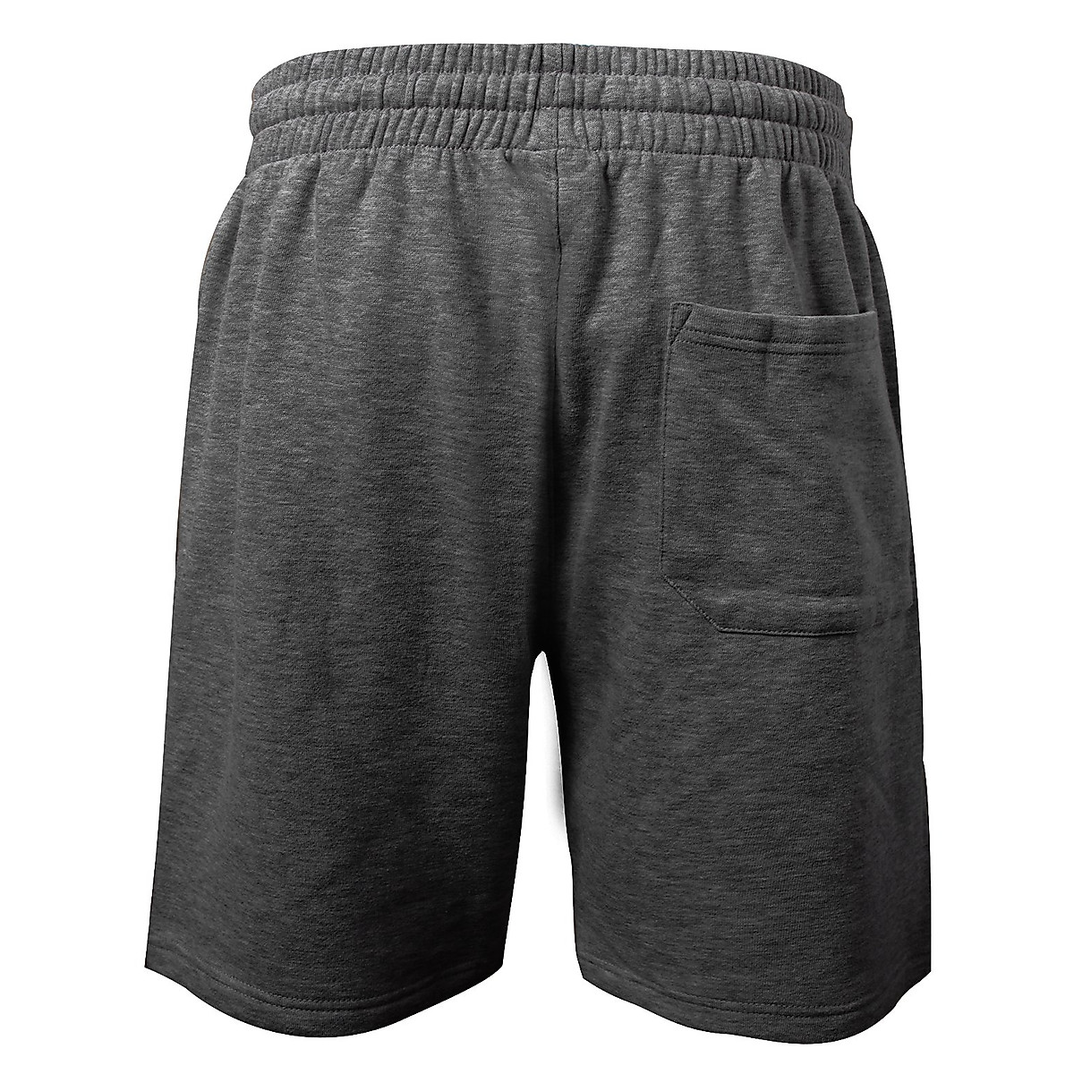 PROGO USA Men’s Shorts – Classic Fleece Workout Shorts - Men Shorts Casual with Elastic Waist (Charcoal, X-Large)