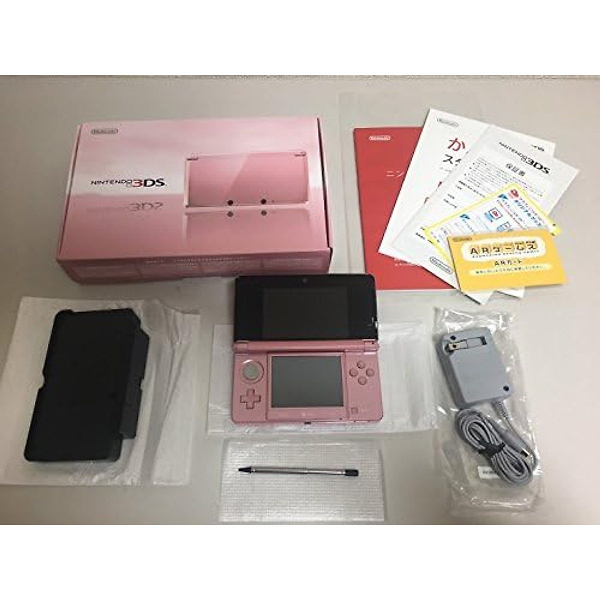 Nintendo 3DS Pearl Pink [Only Play Japanese Games]