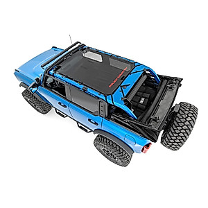 Rough Country Black Mesh Bikini Top for 2021-2024 Ford Bronco | 4-Door - 85116