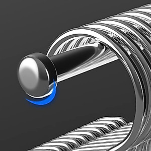 Lattliv 2 Pack Stainless Steel Clothes Hanger Storage Black, Space Saving Clothes Hanger Storage Organizer, Wall Mount Clothes Rack Organizer1