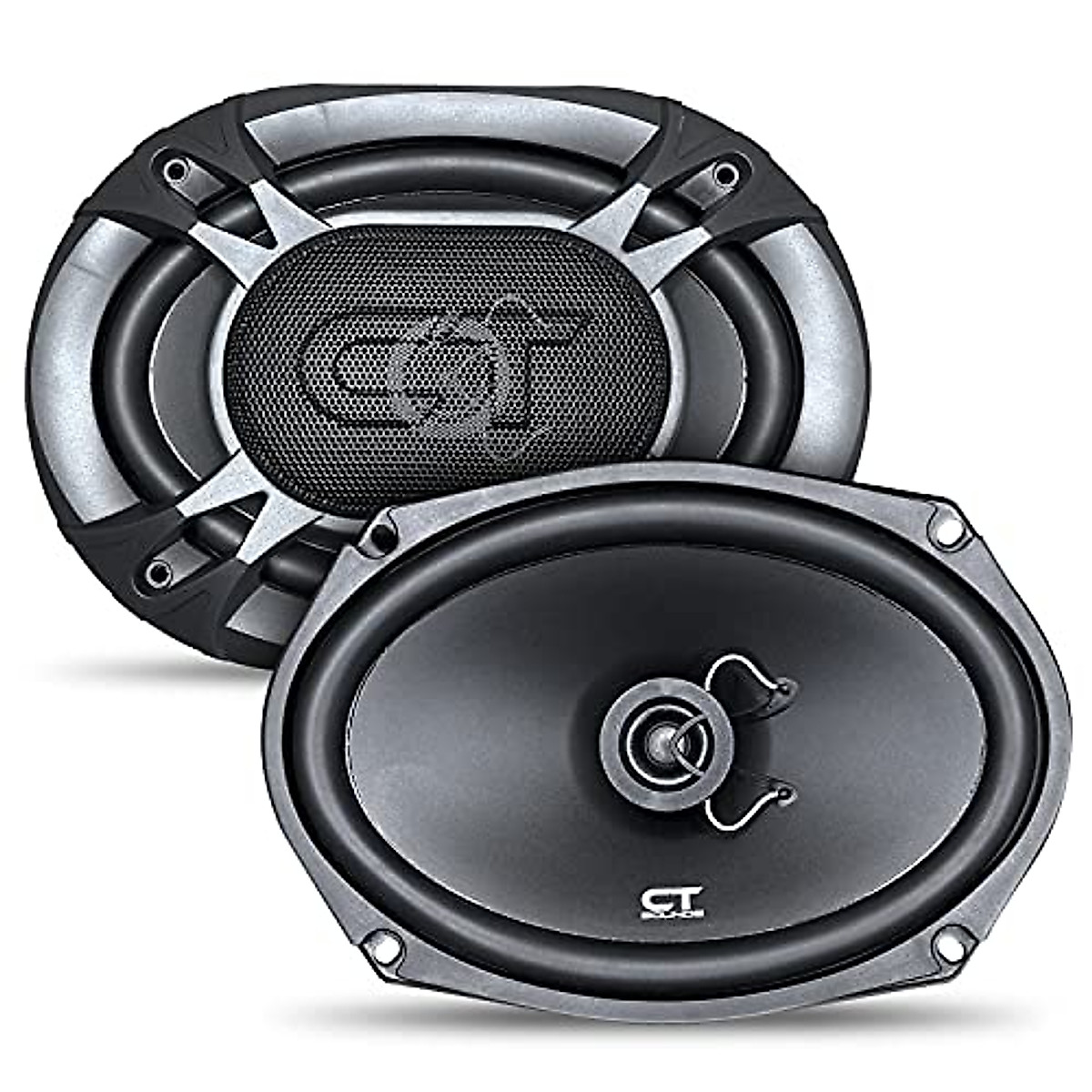 CT Sounds BIO-6X9-COX 6x9 Inch Coaxial Car Speakers, 200 Watts Max, Pair