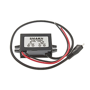SMAKN DC/DC Converter 12V/24V/36V/48V Step Down to 5v 3A(MAX) Power Supply Module MICRO USB OUTPUT