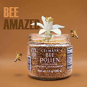 CEIMAYÁ | Bee Pollen, Citrus Blossom, Kosher, Dietary Supplement | 7 oz