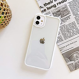 ZTOFERA Crystal Clear Case for iPhone 11 6.1",Cute Girls Transparent Soft Ultra Slim Anti-Scratch Bumper Protective Cover for iPhone 11 6.1" White