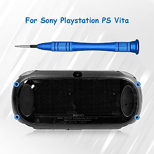 SHENMZ Ps Vita 1000 Battery,(New Upgrade) 4600mAh High Capacity New 0 Cycle Battery Replacement for Sony PS Vita PlayStation Vita PCH-1006 PCH-1001 PCH-1101 PSV 1000 SP65M Games with Repair Tool Kit