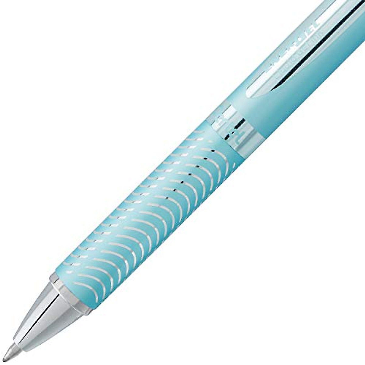 EnerGel™ Alloy RT Gel Pen, Medium Point, 0.7 mm, Turquoise Barrel, Black Ink