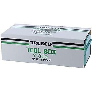 TRUSCO Y-350-GN Angle Tool Box, 14.7 x 6.5 x 4.9 inches (373 x 164 x 124 mm), Green