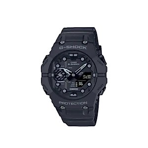 G-Shock Casio Analog-Digital Bluetooth Combi Black Resin Strap Watch | GAB001-1A