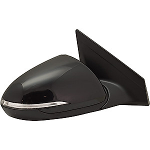 Kool Vue Driver & Passenger Side Power Heated Mirrors for Hyundai Elantra 2017-2018 With Signal Light & Blind Spot Monitor; Without Memory Paintable USA Built Vehicle