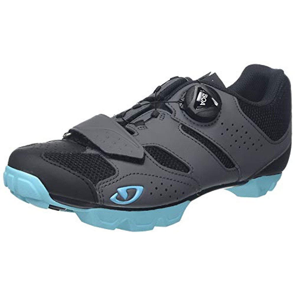 Giro Cylinder W Women's Mountain, Dirt, and Trail Cycling Shoe - 41, Dark Shadow/Iceberg (2020)