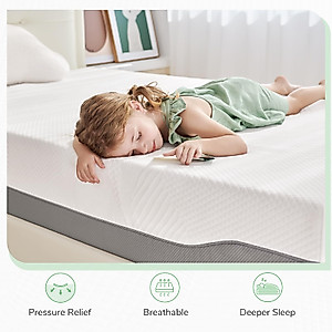 Novilla Full Mattress, 10 Inch Cooling Gel Memory Foam Mattress for Cooler Sleep & Enhanced Support, Medium Firm Bed Mattress Full Size