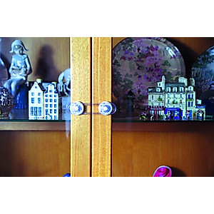 Dreambaby Flexible Mini Multi-Purpose Latches for Cabinets, Drawers, Appliances, Toilets, and More (4 Pack)