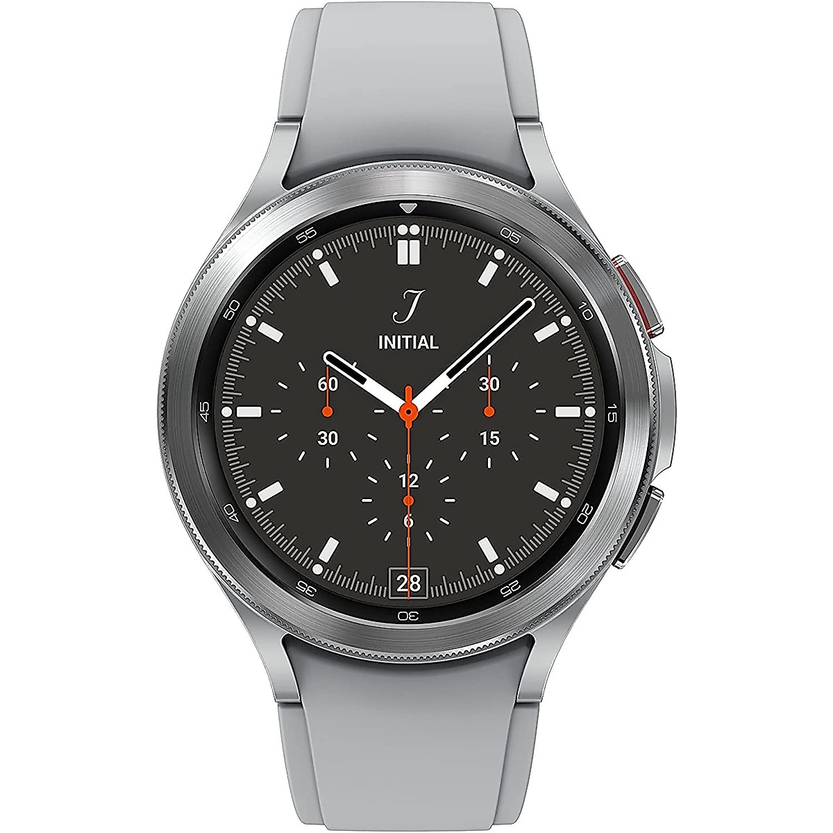 Samsung Galaxy Watch4 Classic Stainless Steel Smartwatch 46mm BT Silver - SM-R890NZSAXAA