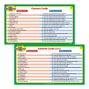 Super Duper Publications | Fine Motor Fun Deck | Hand Exercises and Prewriting Skills Flash Cards | Educational Learning Materials for Children