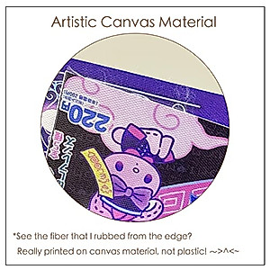 ArtBiz Kawai Anime Posters Cute Canvas Wall Art Prints Teen Girls Bedroom Room Decor 4PCS 08x12 Inch