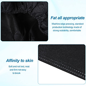 kekafu 50 Pcs Professional Salon Mens Black Boxer Shorts Disposable Mens Shorts Underwear Disposable Male Boxer Shorts Male Disposable Spa Underwear