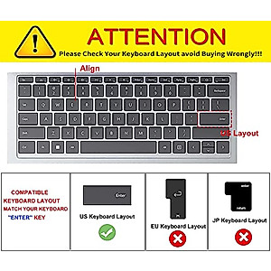 CaseBuy Ultra Thin Keyboard Cover for Microsoft Surface Laptop Studio 2 (2023) / Surface Laptop Studio 14.4" (2022 2021), Surface Laptop Studio 14 Protector Skin Accessories