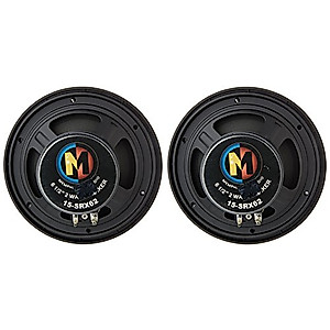 Memphis 15-SRX62 SRX62 6.5" 60 Watts RMS Coaxial Car Audio Stereo Door Speakers