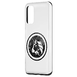 Galaxy S20 Uniswap UNI Crypto Coin Retro Black & White Classic Case