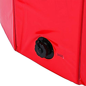 Homend 47inch.D *12Inch.H PVC Pet Swimming Pool Portable Foldable Pool Dogs Cats Bathing Tub Bathtub Wash Tub Water Pond Pool (120cm*30cm（47inch.D *12Inch.H）)
