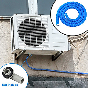 Daisypower Air Conditioner Drain Hose Pipe,Universal 5.2ft for Mini Split Air Conditioner Ductless Heat Pump,Semi-Automatic Washing Machine
