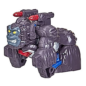 Transformers Classic Heroes Team Optimus Primal Converting Toy, 4.5-Inch Action Figure, for Kids Ages 3 and Up