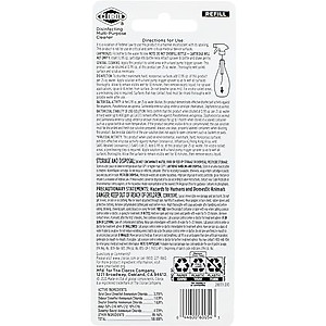 Clorox Disinfecting Multi-Purpose, Household Essentials, Cleaning Refills for Clorox Multi-Purpose Cleaning System, 2 Count
