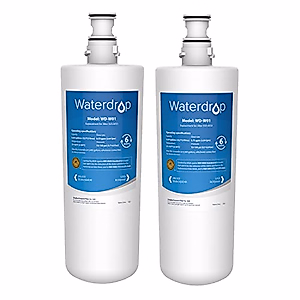 Waterdrop 3US-AF01 Under Sink Water Filter, Replacement for Standard 3US-AF01, 3US-AS01, Aqua-Pure AP Easy C-CS-FF, WHCF-SRC, WHCF-SUFC, WHCF-SUF, NSF/ANSI 42 Certified, Pack of 2