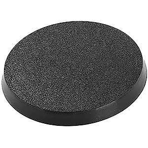 EEcliP 100pcs Round Plastic Model Bases 32mm or 1.3inch for Gaming Miniatures or Wargames Table Games MB432