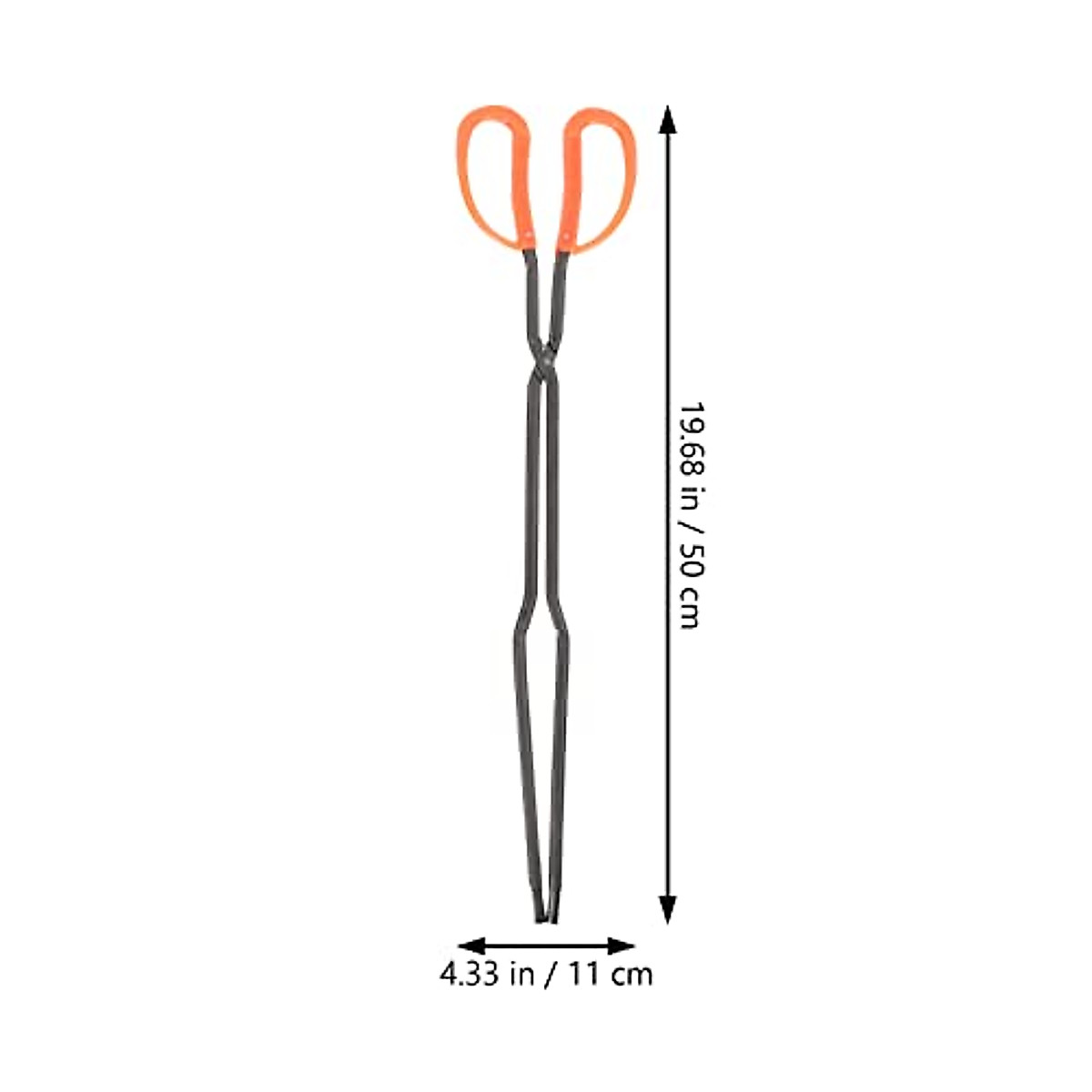 Cabilock Briquettes Hook 1 Set Briquette Tongs Iron Log Pigtail Charcoal Tong