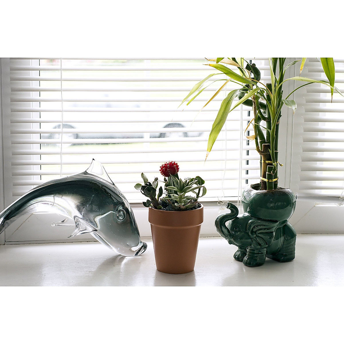 Culver 14-ounce Flower Pot Ceramic Mug, Set of 2 (Terra Cotta Color)