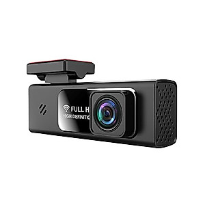 Smart Dash Cam, 1080P FHD Dash Camera for Cars, Smart Dash Camera for Cars, Built-in G-Sensor, WDR, Super Night Vision, Loop Recording, Parking Monitor