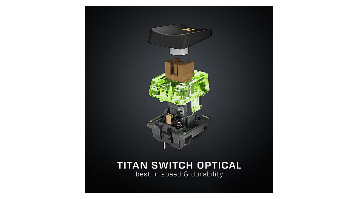 ROCCAT Vulcan TKL Mechanical Gaming Keyboard - Compact & Tactile