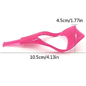 Xianglangsuccess 3pcs 3 in 1 Makeup Lash Tool Upper and Lower Mascara Applicator Aid Lash Comb Makeup Tool