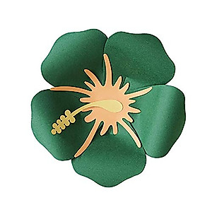 Artificial and Dried Flower 30cm Event Supplies Artificial Paper Flowers Head Wedding Decor BackHappy Birthday Party Paper Crafts Wall Decor - ( Color: Green; Size: Single Layer )