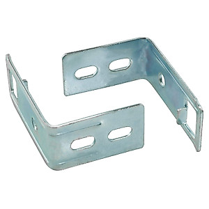 AXLIZER 4Sets Vertical Blinds L-Shaped Brackets Vertical Blinds Mounting Bracket, Clip Blind Extension Frame