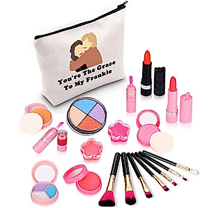 ZJXHPO Grace TV Quote Cosmetic Bag Frankie Fans Gifts You're The Grace To My Frankie Makeup Bag With Zipper Grace Television Lovers Gift (Grace Frankie)
