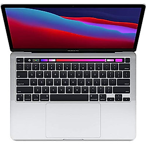Late 2020 Apple MacBook Pro with M1 Chip (13.3 inch, 16GB RAM, 512GB SSD) Silver (Renewed)