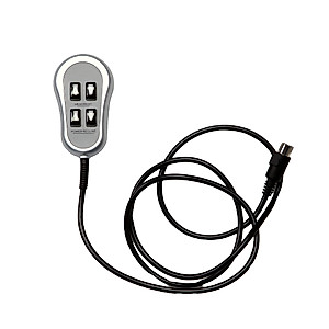 Fruhdi Lift Chairs Power Recliners 4 Button 5 Pin Prong MLSK13-B Remote Hand Control Handset Replacement with Backlight