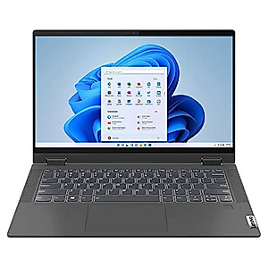Lenovo Newest Flex 5 2-in-1 Touchscreen Laptop, 8-Core AMD Ryzen 7 5700U(Beat i7-1180G7), AMD Radeon Graphics, Backlit KB, Fingerprint, W/ Stylus Pen, Win11 Home, Grey (16GB|2048GB SSD)
