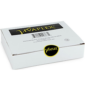 Vivaplex, 12, Amber, 15 ml, Round Glass Jars, with Inner Liners and black Lids