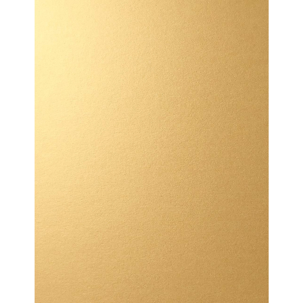 Cardstock Warehouse Stardream Yellow Gold - 8.5 x 11" - 105 Lb. / 284 Gsm Pearlescent Premium Cardstock Paper - 25 Sheets