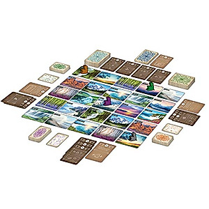 Sunset Over Water Card Game – A Picturesque Game of Painting Landscapes and Exploring Nature by Pencil First Games for 1-4 Players